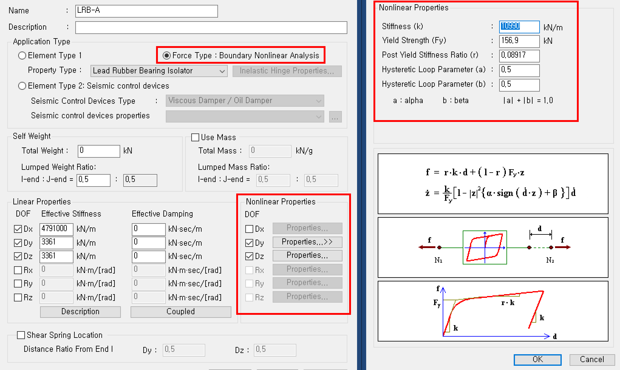 [Part 1. Modal method] Initial Load Optimization in Nonlinear Time History Analysis